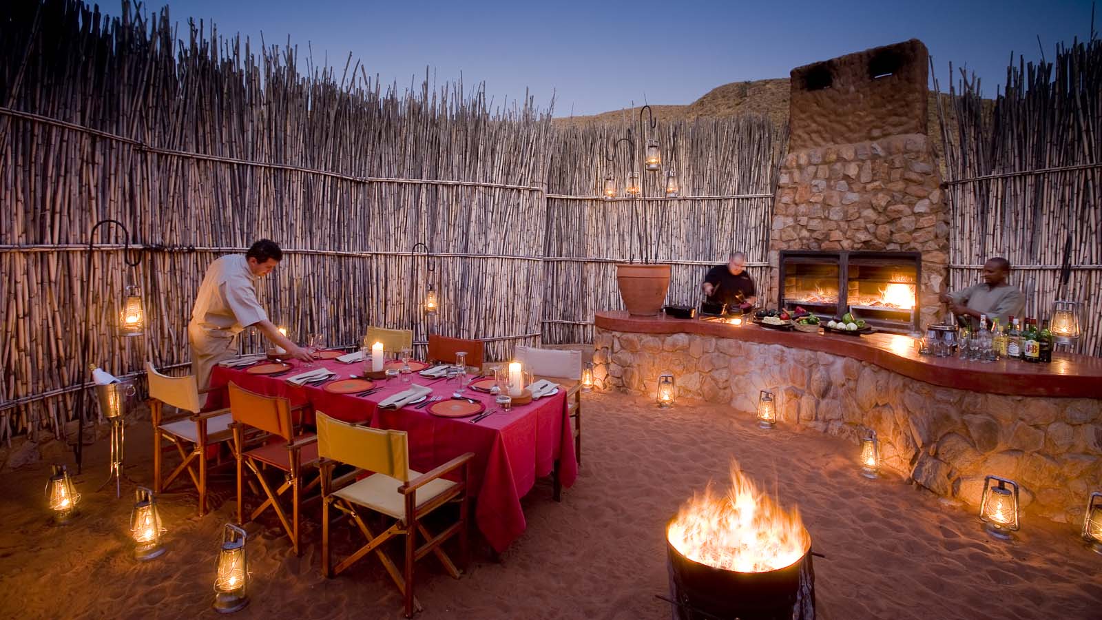 Tswalu; safari guide to the Tswalu, South Africa